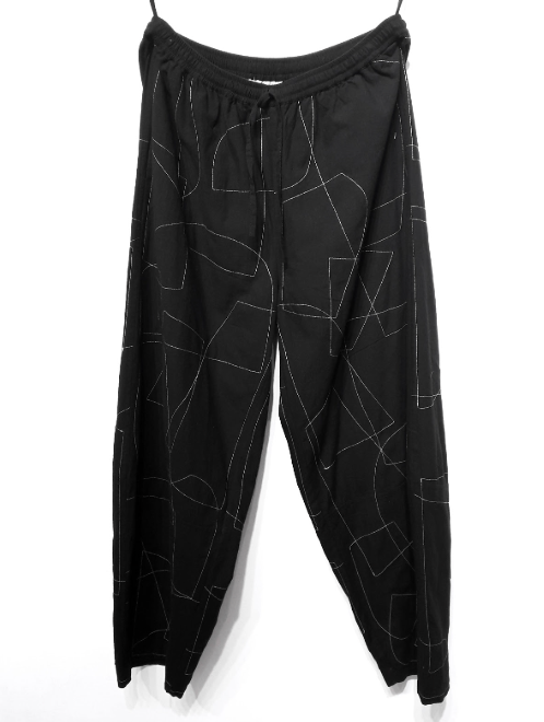 Soham Dave, Light Baggy Pants Black – Selvedge Magazine