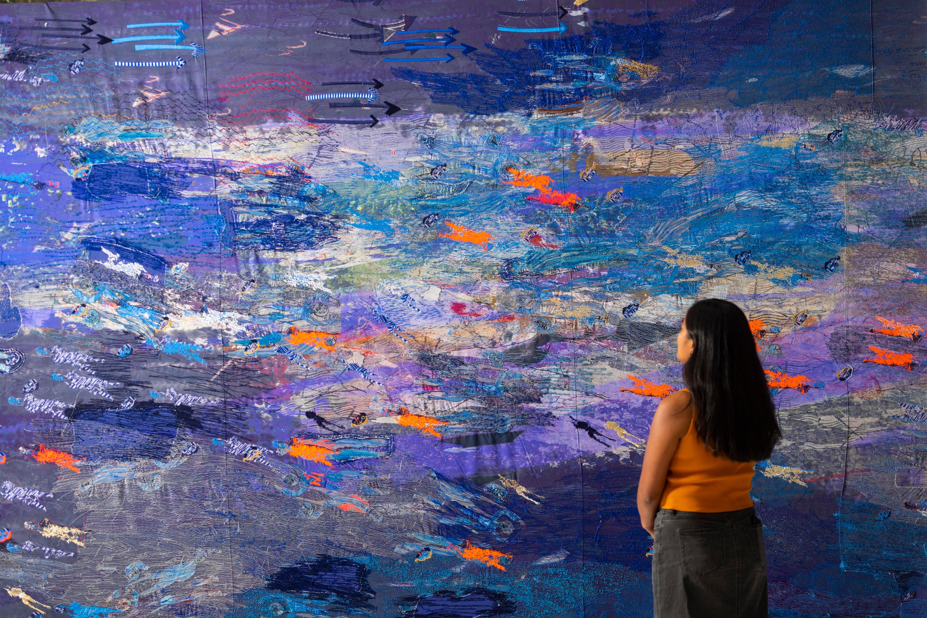TO BOLDLY SEW: TEXTILE ART BY ALICE KETTLE – Selvedge Magazine